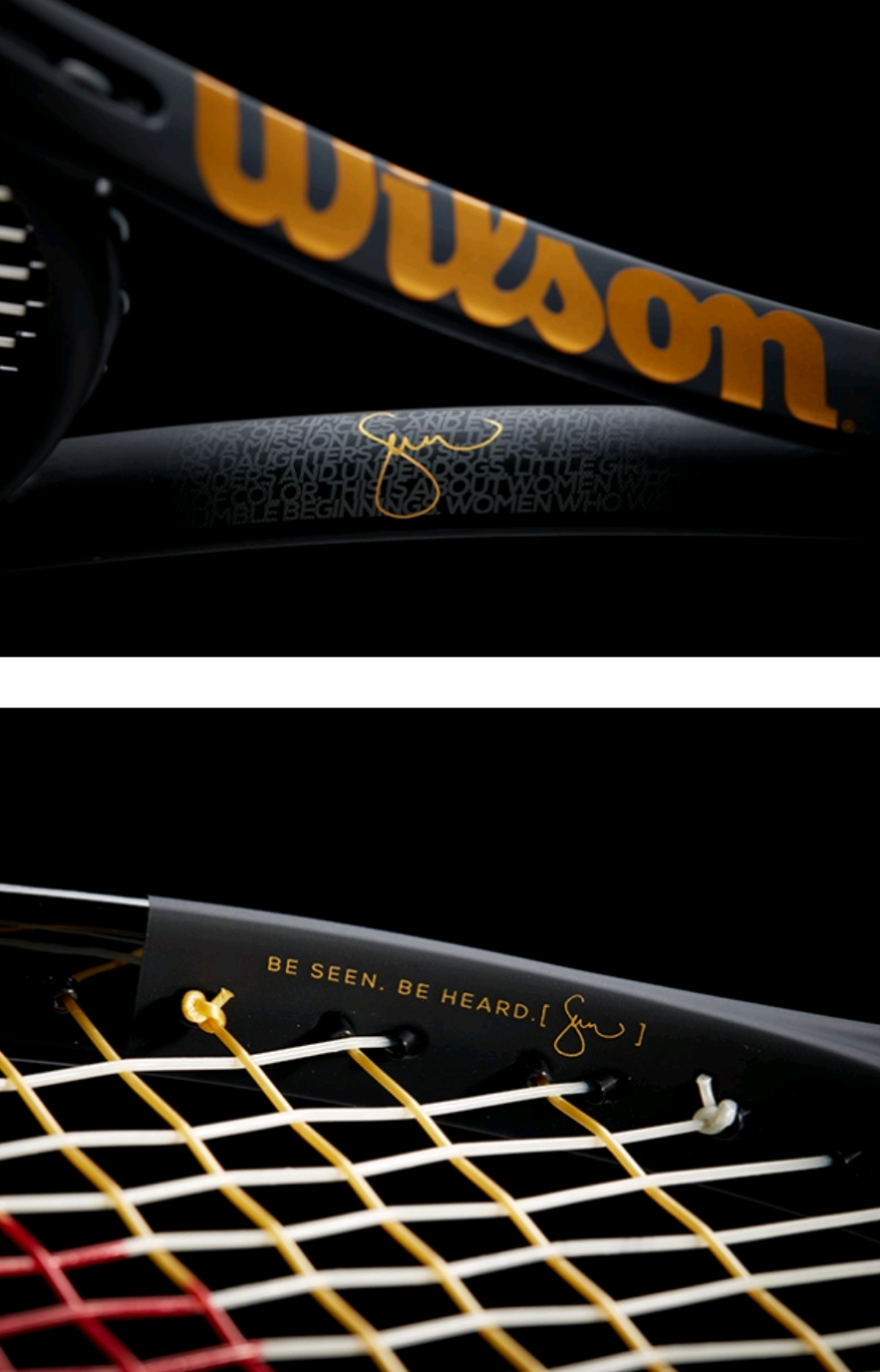 Wilson y Serena Williams lanzan la nueva raqueta Blade SW102 Autograph ...