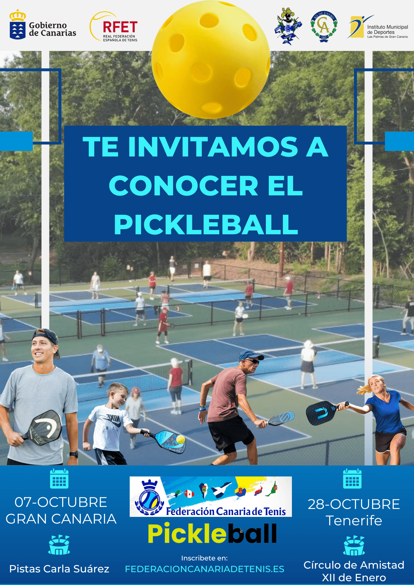La Federación Canaria de Tenis pone en marcha una campaña de promoción ...